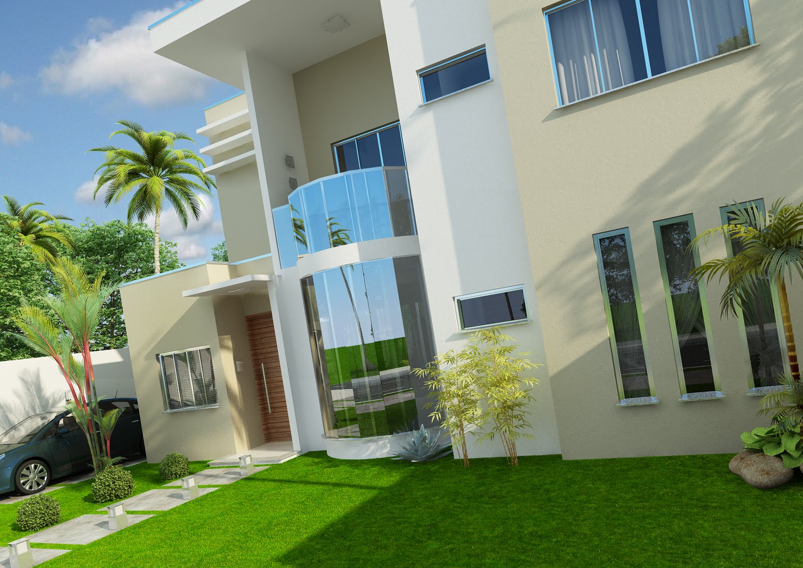 3D1 Sobrado Vray +- 200m²