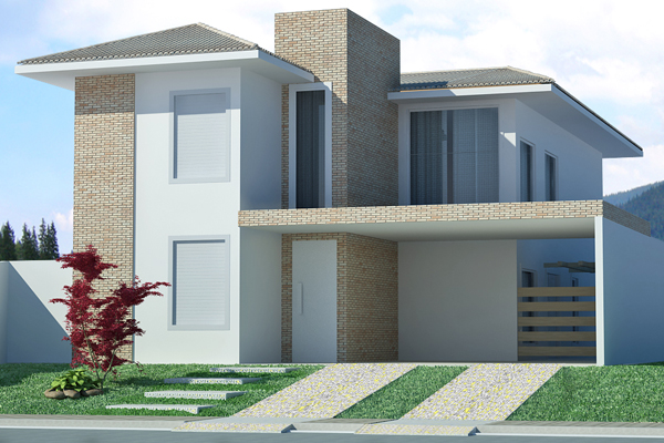 3D1 Externa v-ray casa