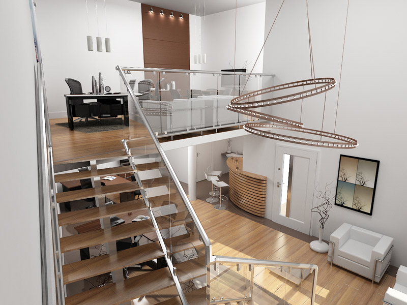 3D1 Interiores de Escritórios