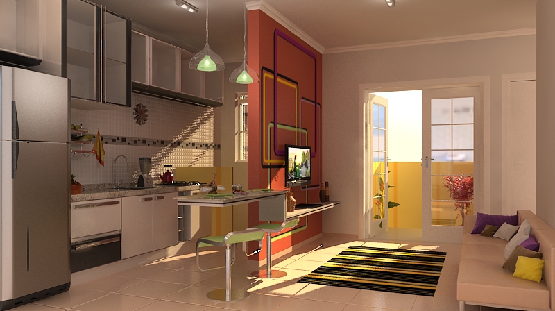 3D1 Interna Kit Net V-ray