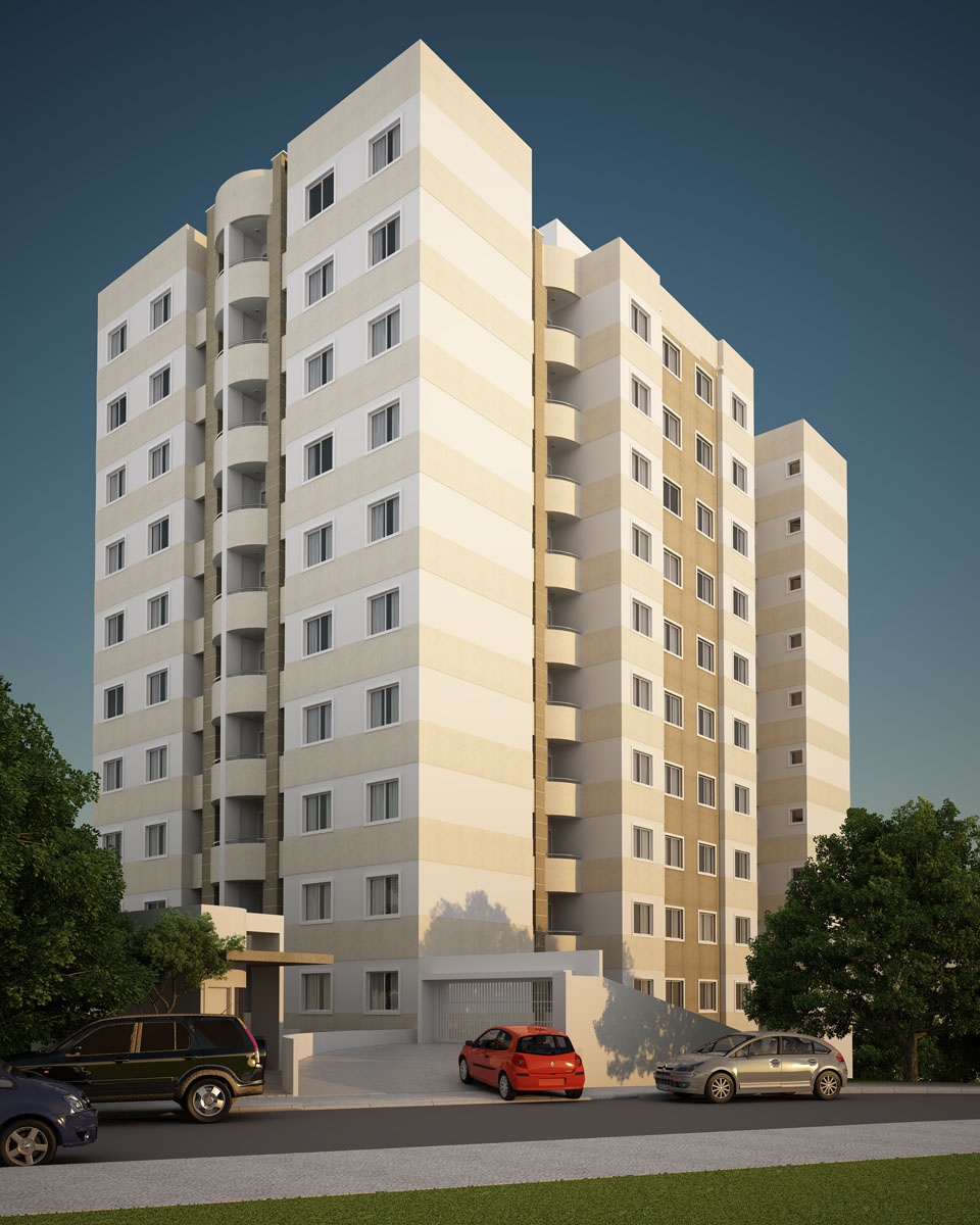 3D1 Edificio - fim de tarde