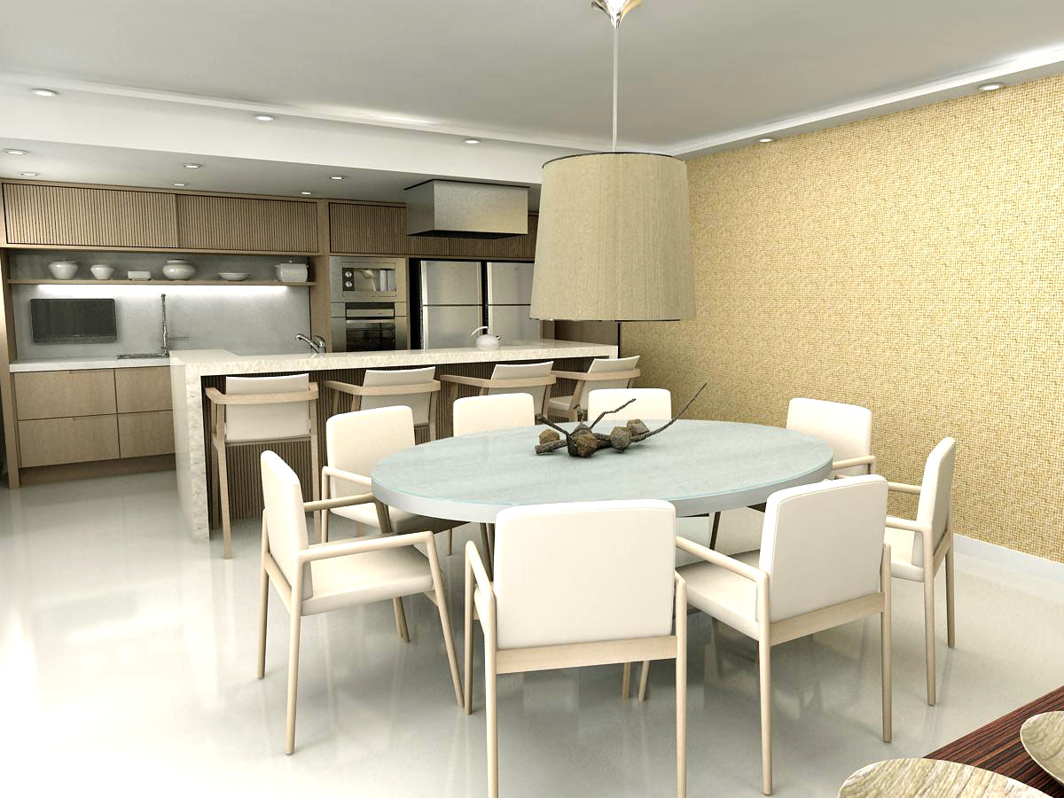 3D1 Sala Encomendada Pela Arqiteta Mariane