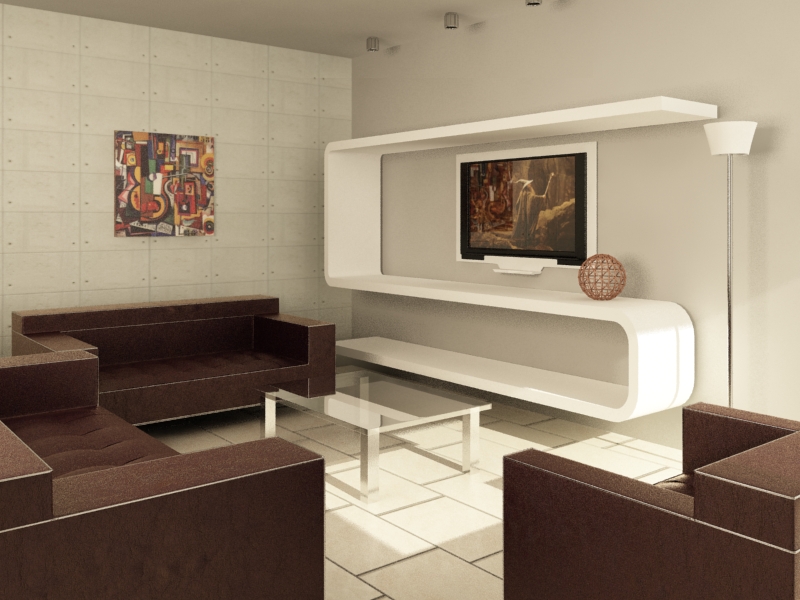 3D1 Interna - Sala Vray