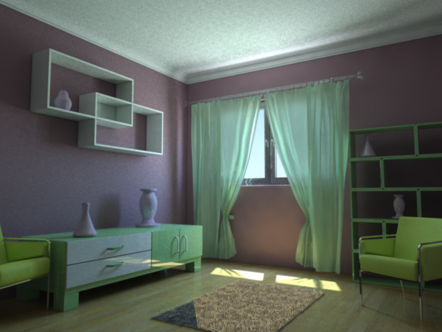 3D1 primeira interna com mental ray
