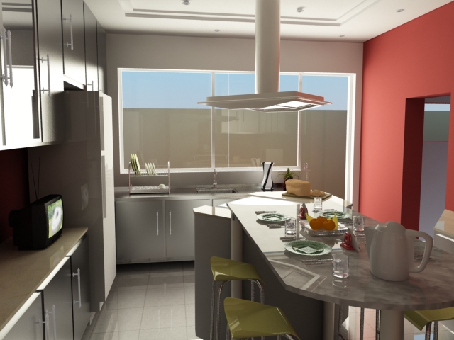 3D1 Cozinha Vray