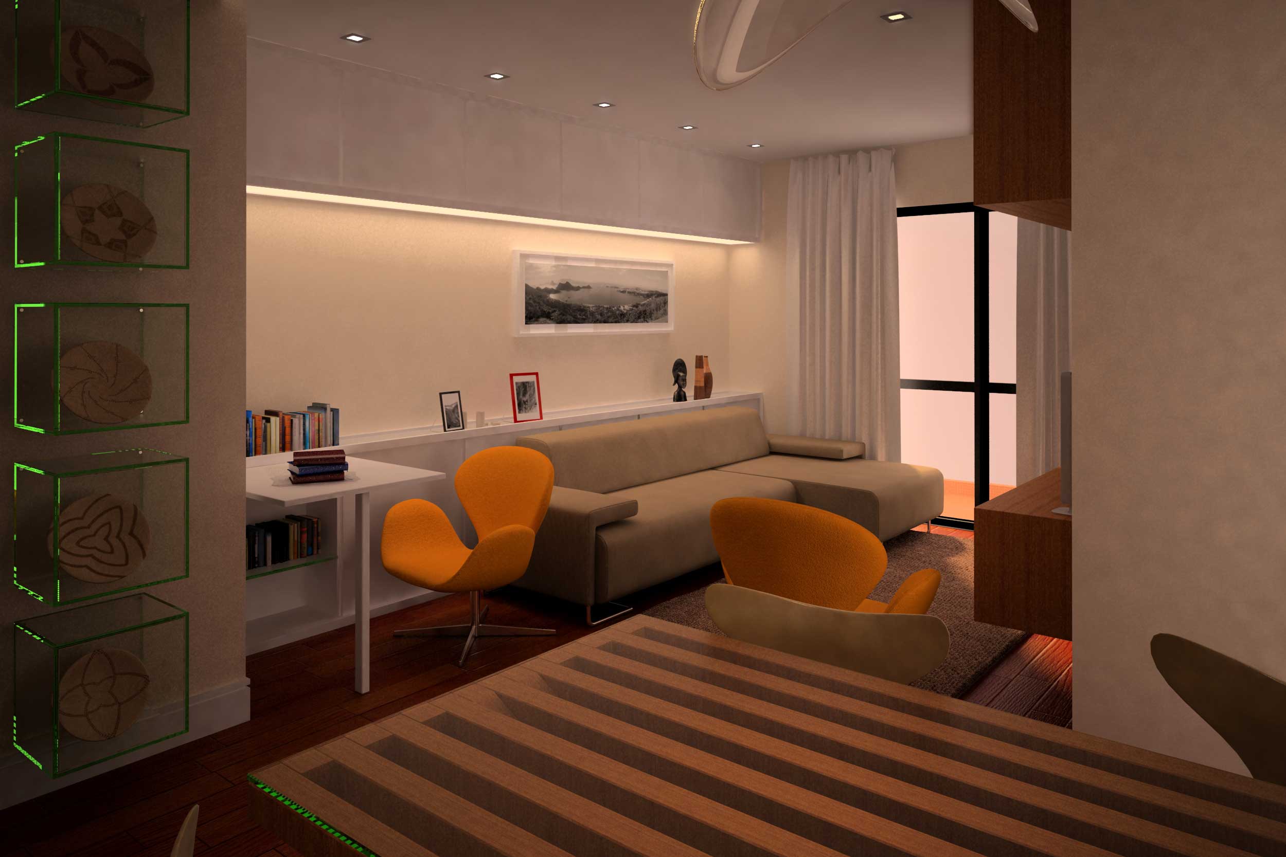 3D1 Sala para meter a lenha!