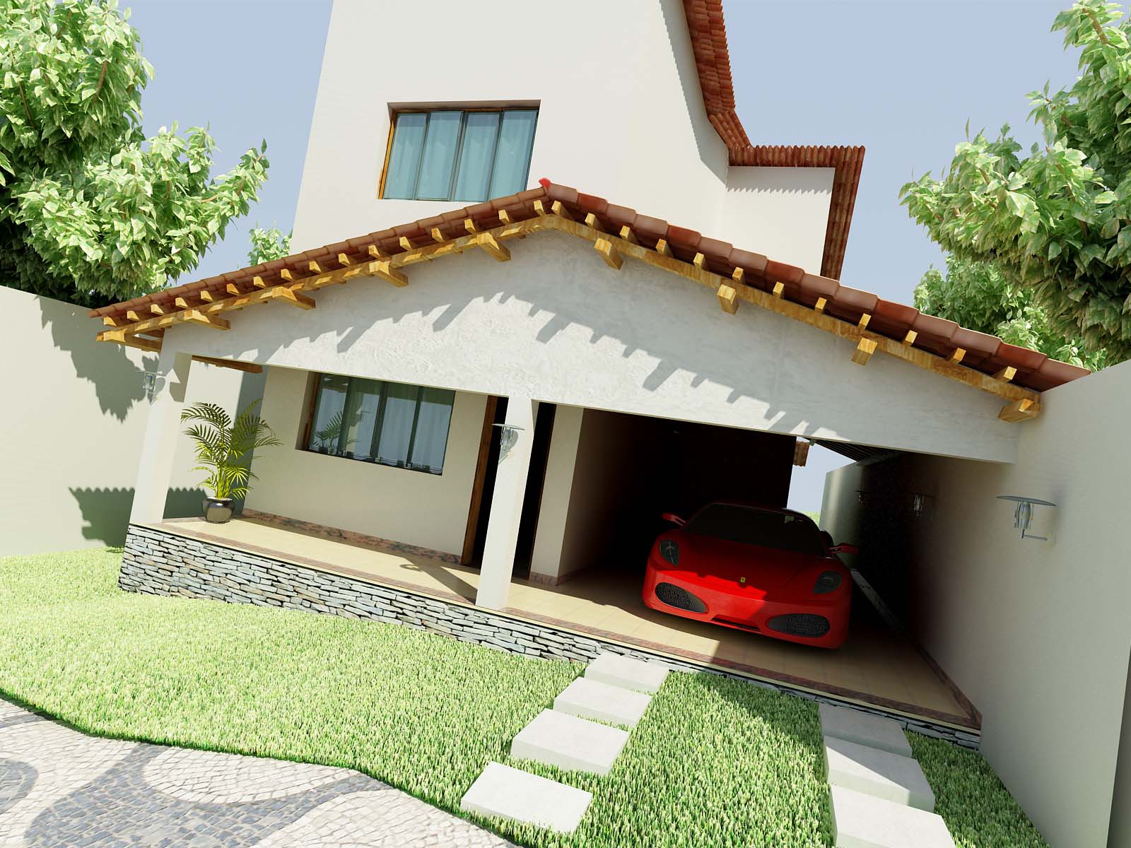 3D1 Externa V-ray em andamento