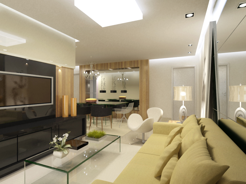 3D1 Interna Vray - sala