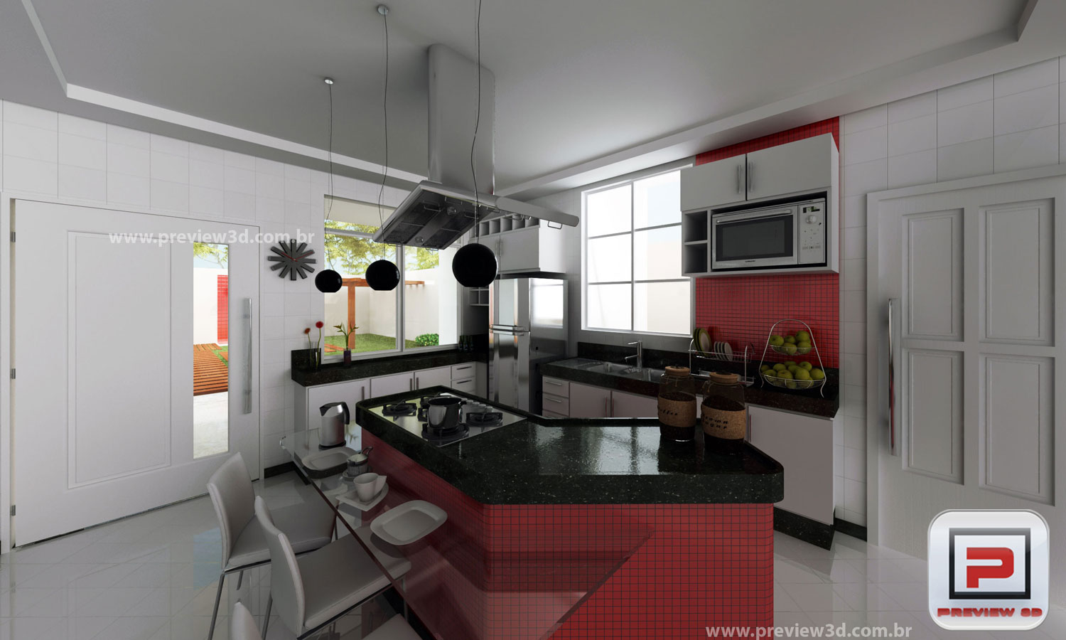 3D1 Cozinha Vray
