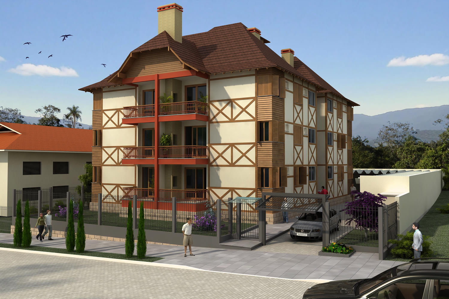 3D1 Edifício residencial