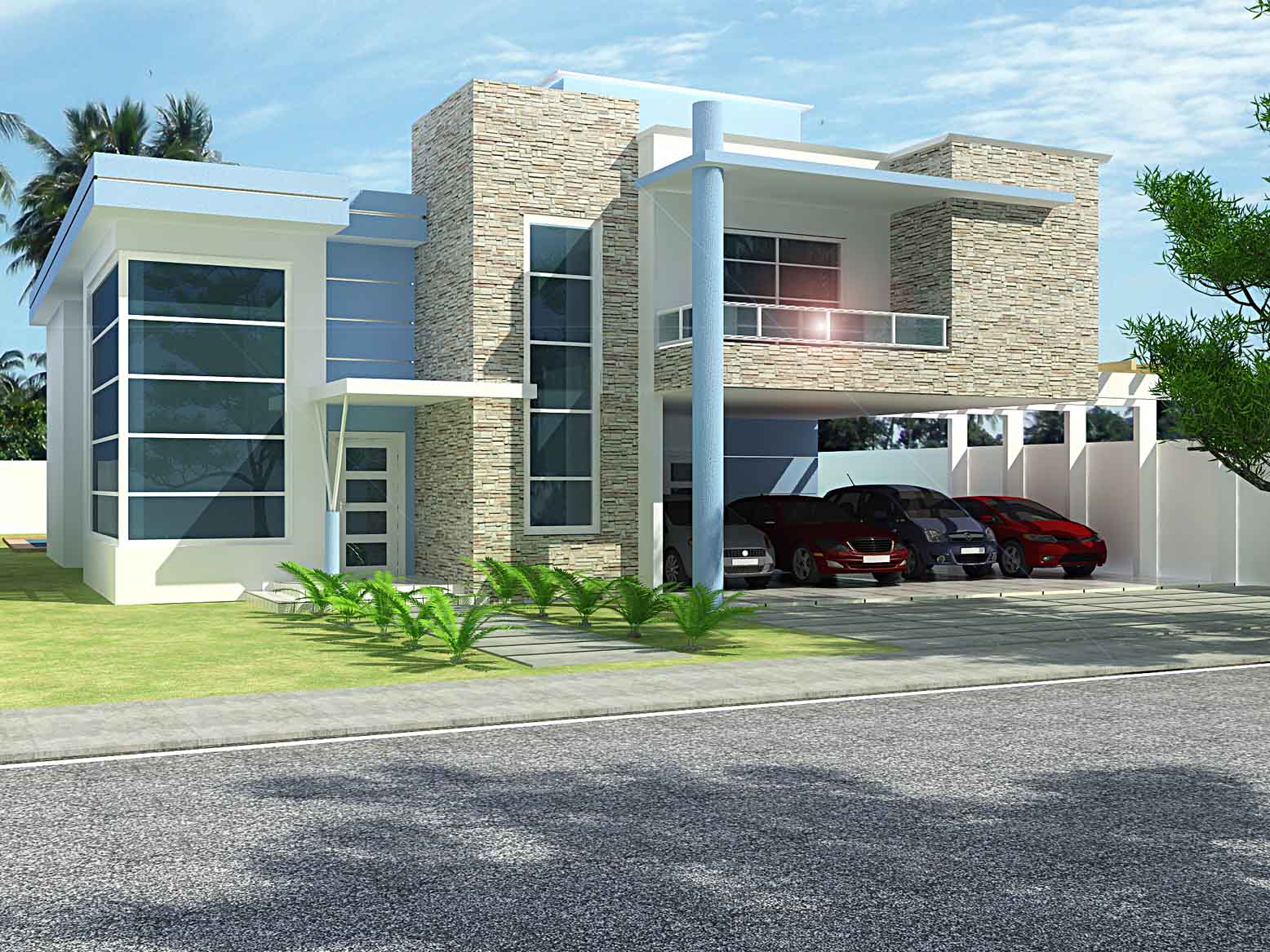 3D1 casa em vray
