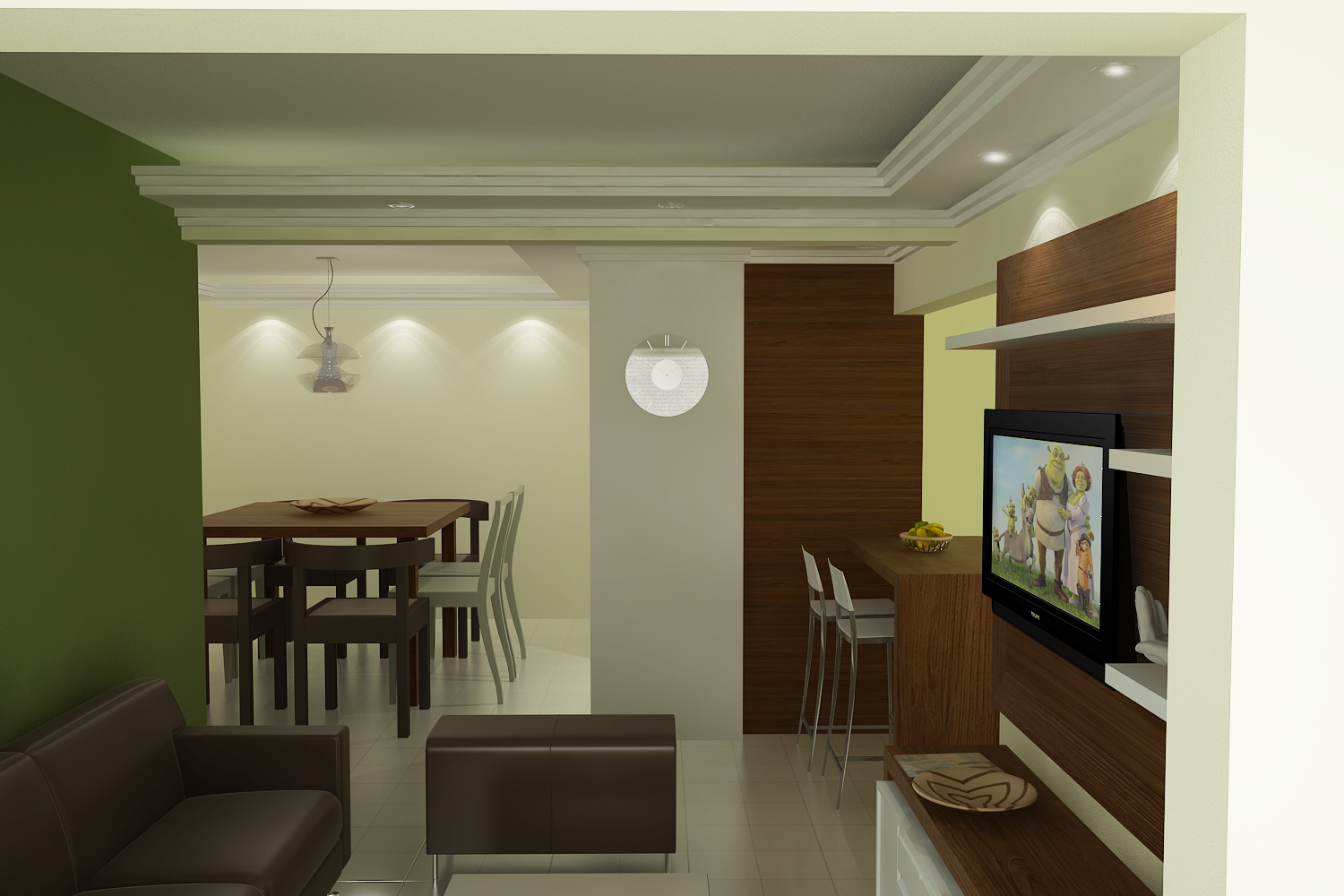 3D1 Reforma Ap - Interna V-ray