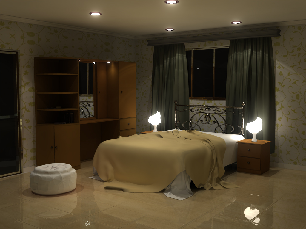 3D1 Quarto c/ mental ray