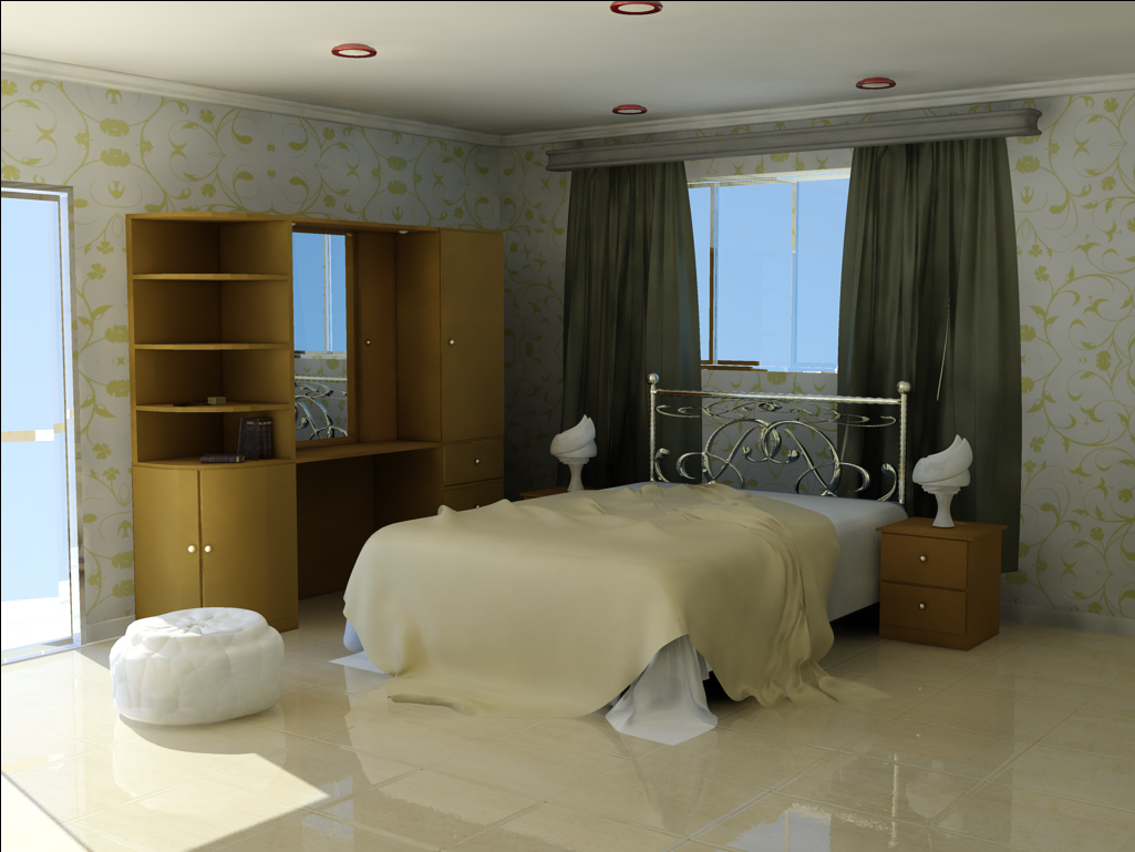 3D1 Quarto c/ mental ray