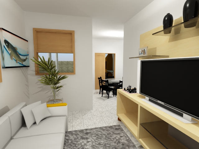 3D1 Interior utilizando V-Ray