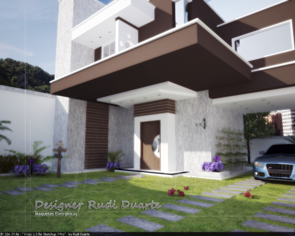 3D1 Externa com Sketchup + VRay.