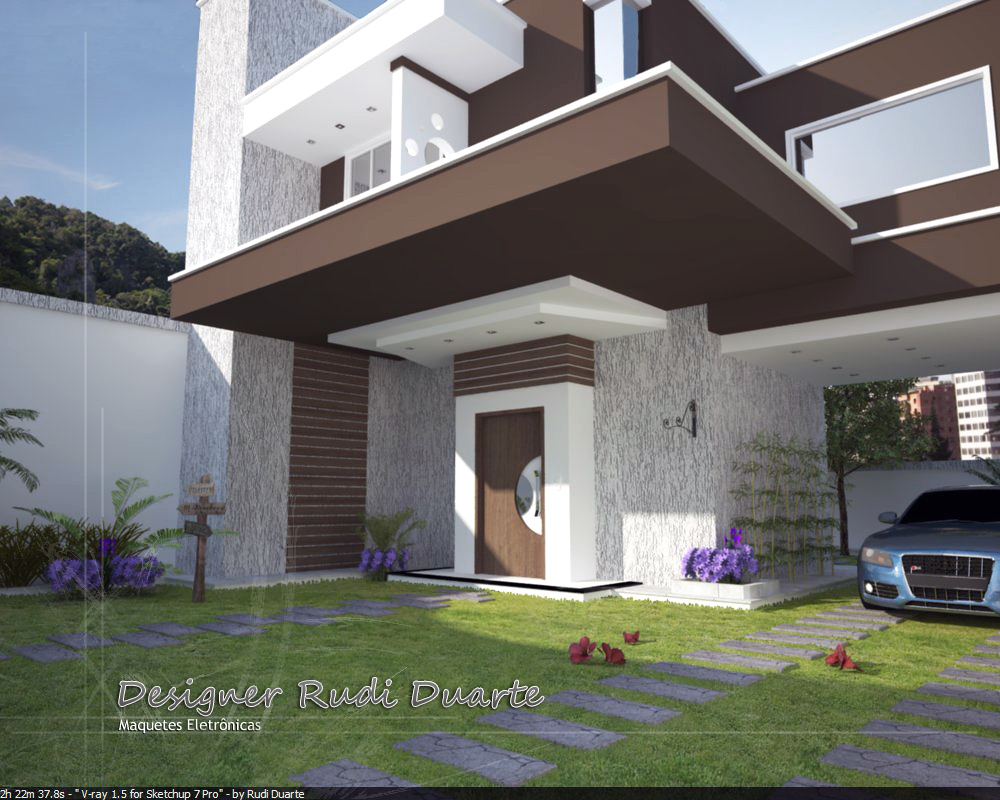 3D1 Externa com Sketchup + VRay.