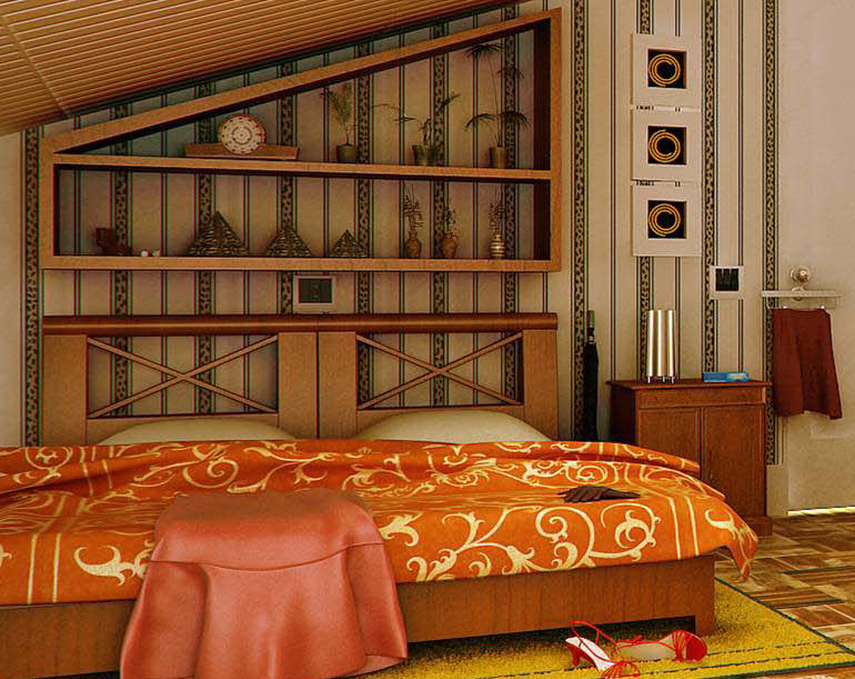 3D1 Quarto Decorado - Vray