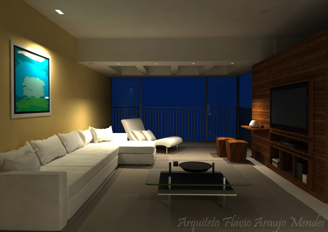 3D1 Sala de apartamento