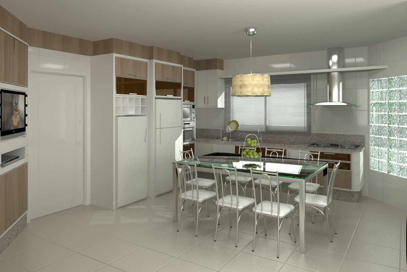 3D1 cozinha vray