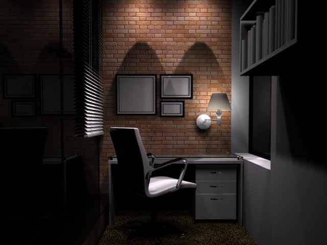 3D1 Primeiro render interna com vray