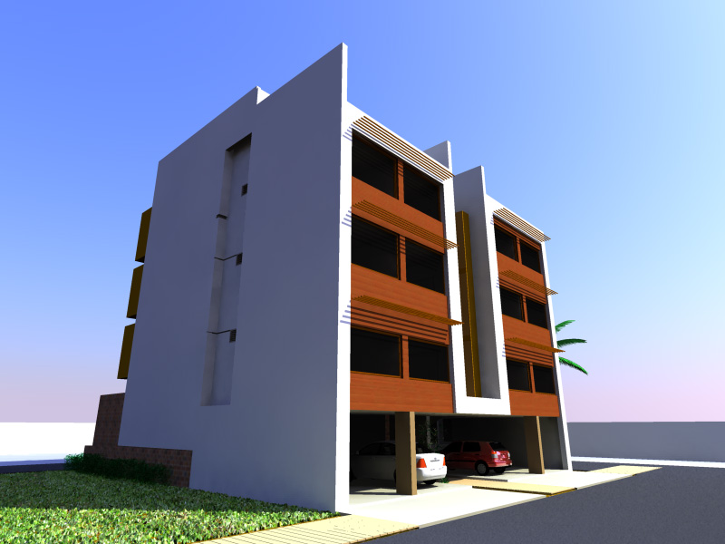 3D1 Edificio residencial multifamiliar