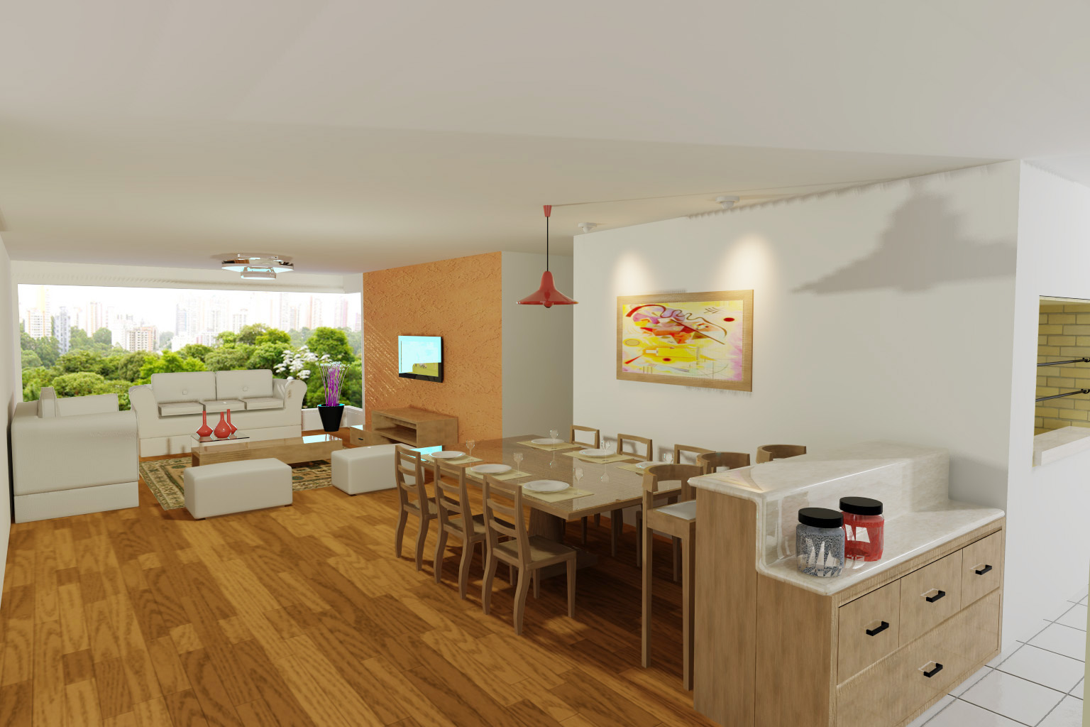 3D1 Iniciando - Interna de Apartamento