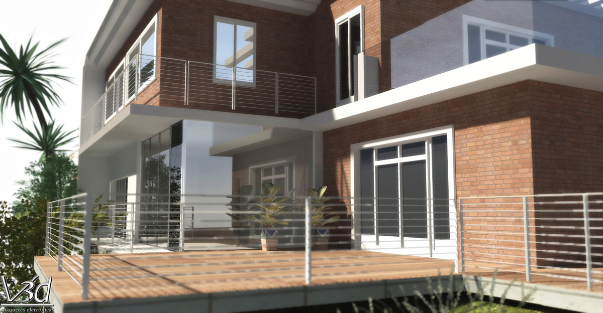 3D1 Exterior Sketchup e Artlantis