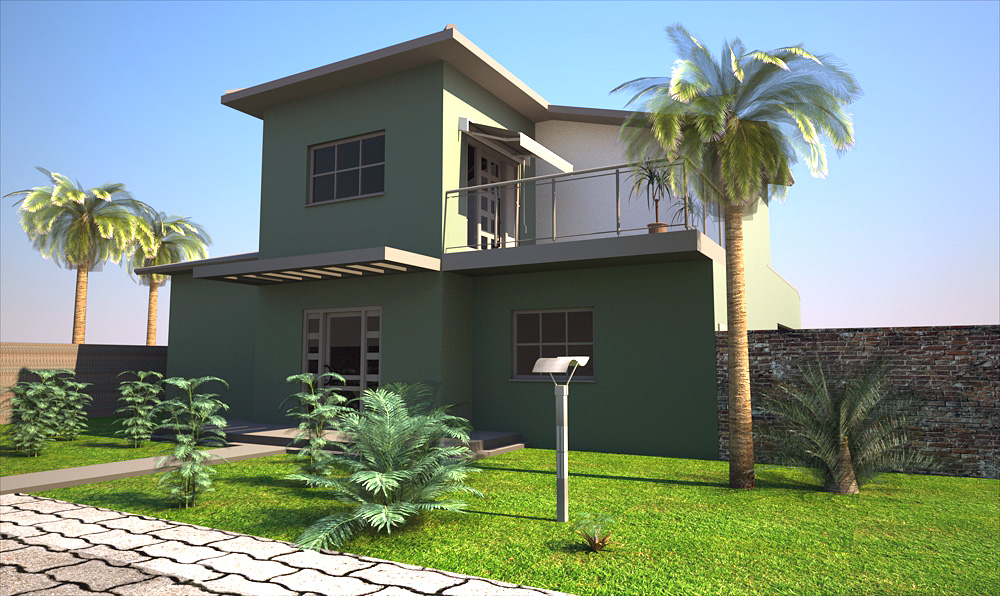 3D1 Estudos Fryrender - modelagem Arcon3d