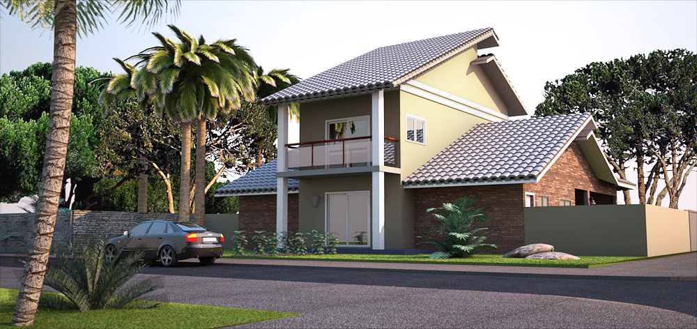3D1 Exterior Fryrender - em andamento