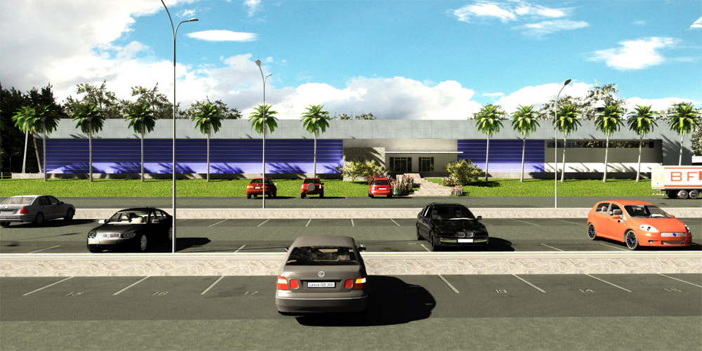 3D1 Exterior Sketchup e Artlantis.