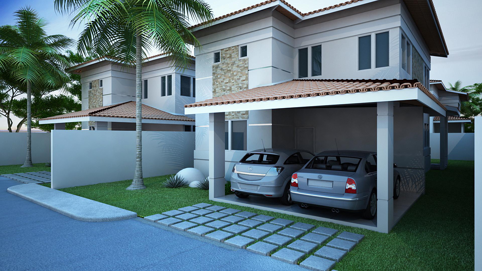 3D1 Projeto de Condominio Fechado