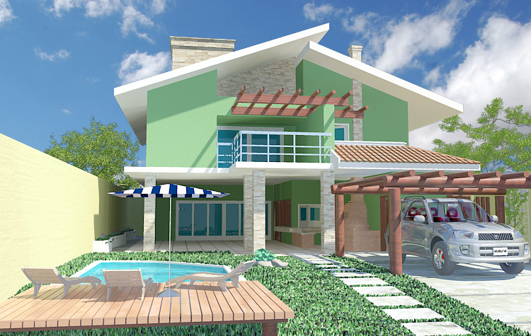 3D1 Externa - Casa MR