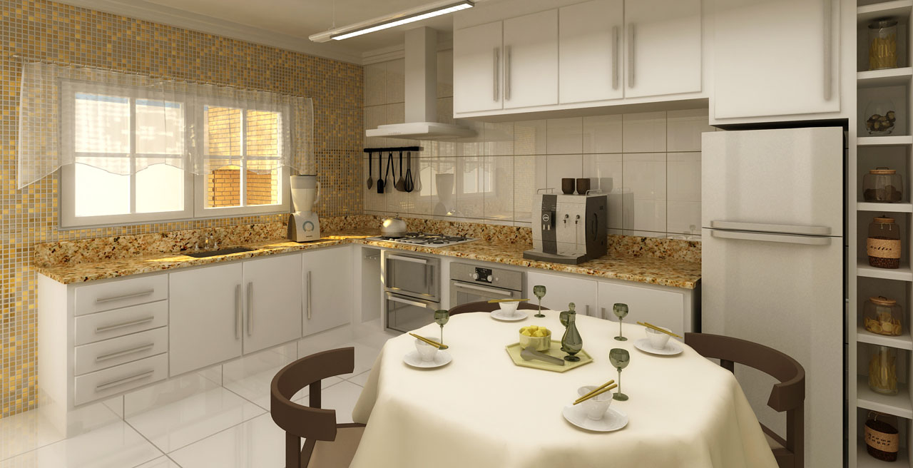 3D1 Projeto Cozinha - Vray