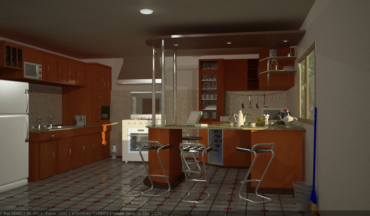 3D1 Cozinha vray remake