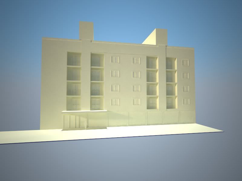 3D1 Predio Sketchup + Vray