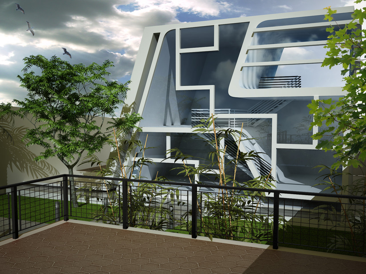 3D1 Loft/skp/max/vray