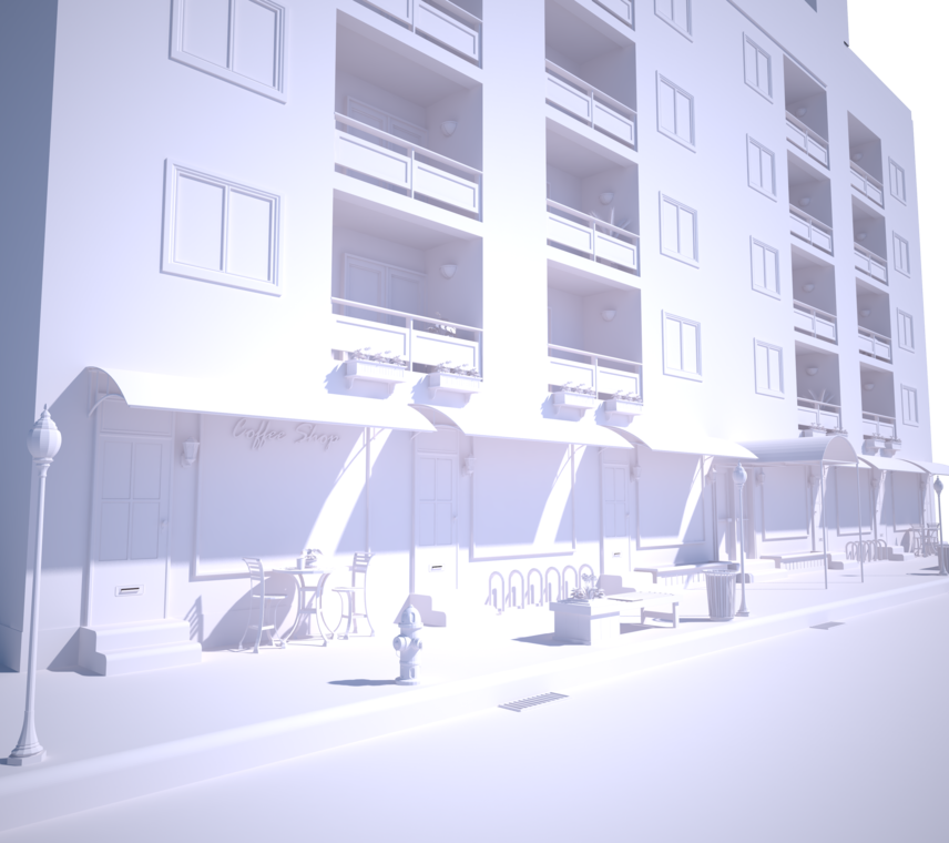 3D1 Predio Sketchup + Vray