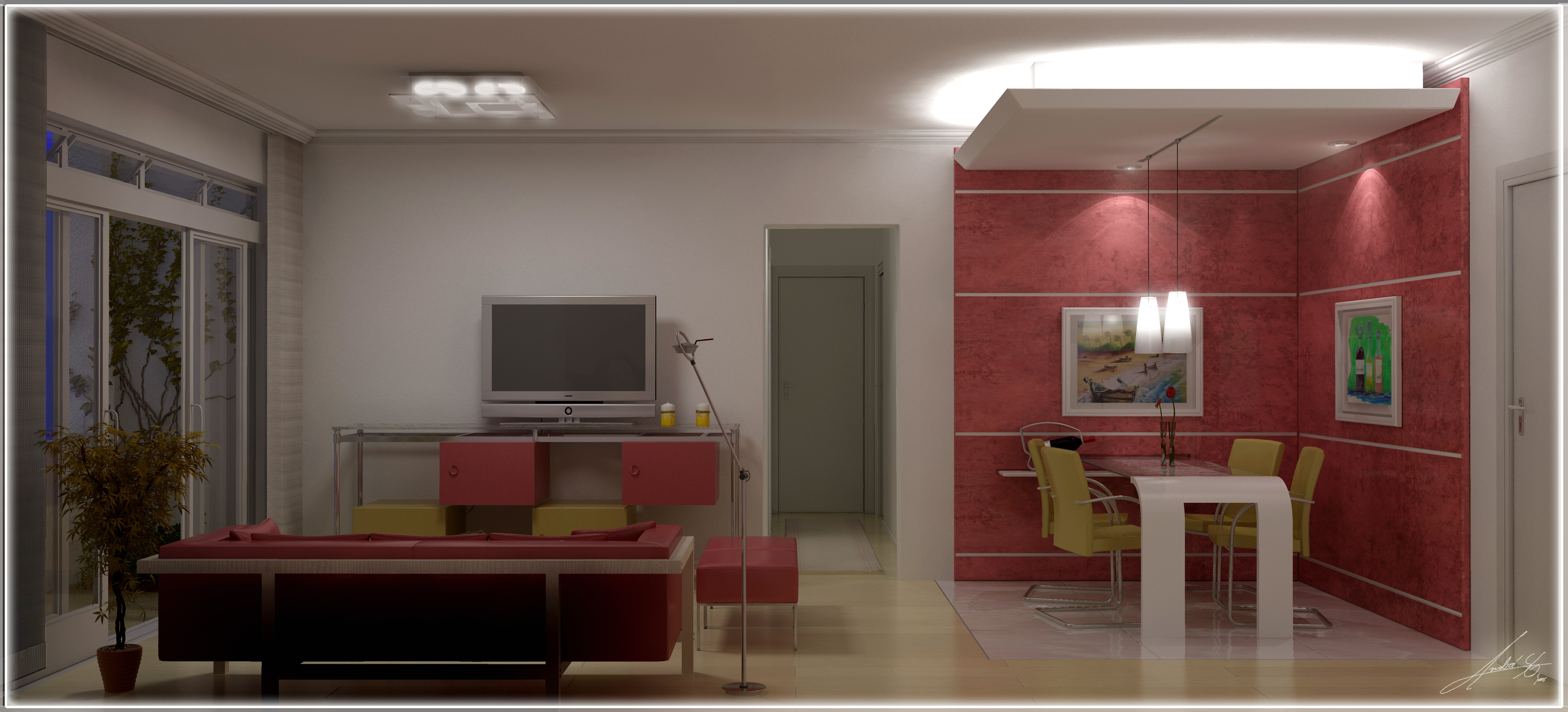 3D1 Sala - Renders finais - MR