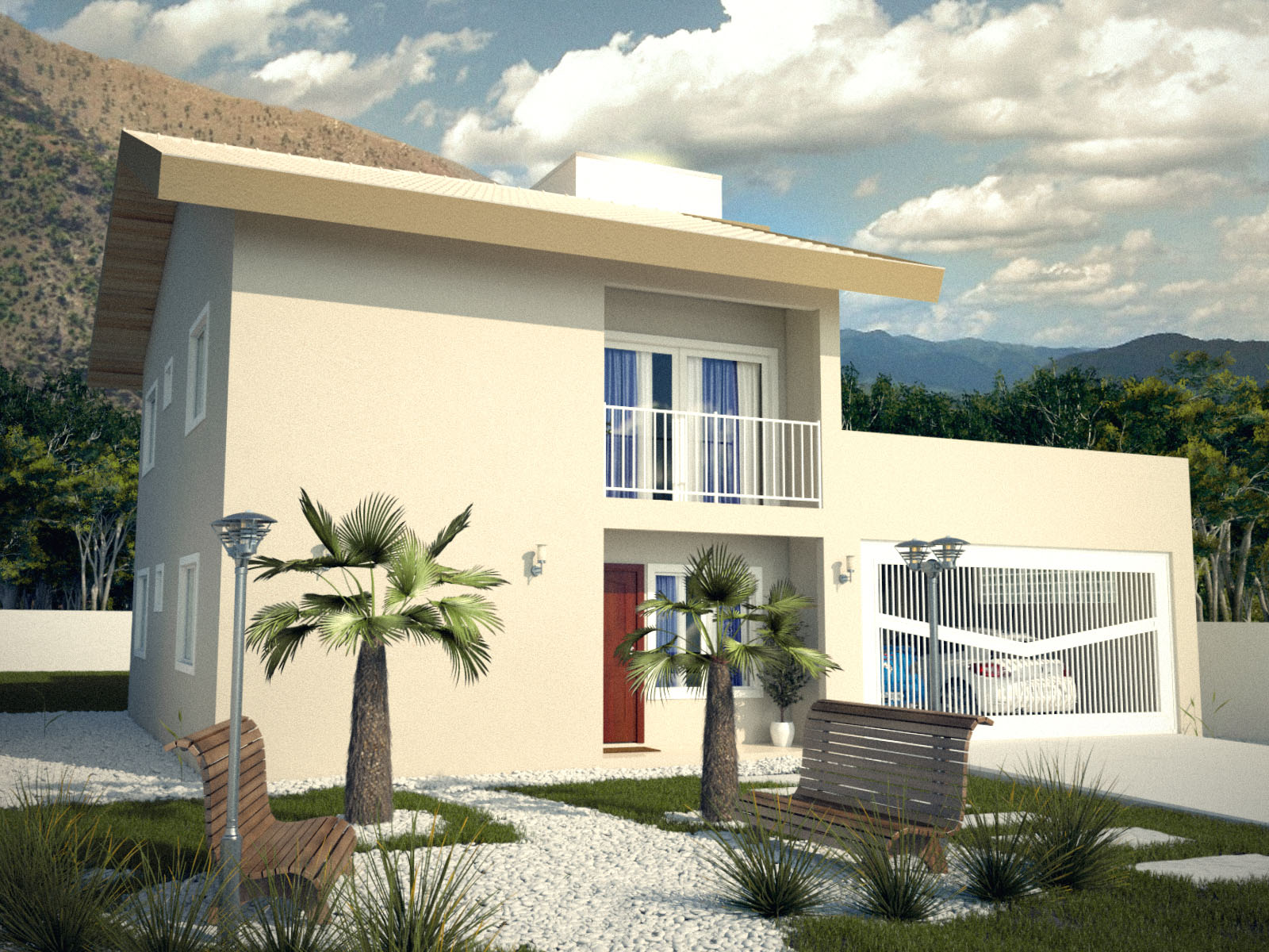 3D1 Casa + Vray