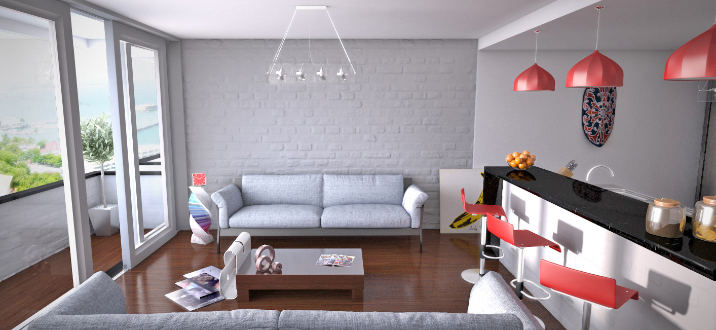 3D1 Primeira Imagem no V-ray