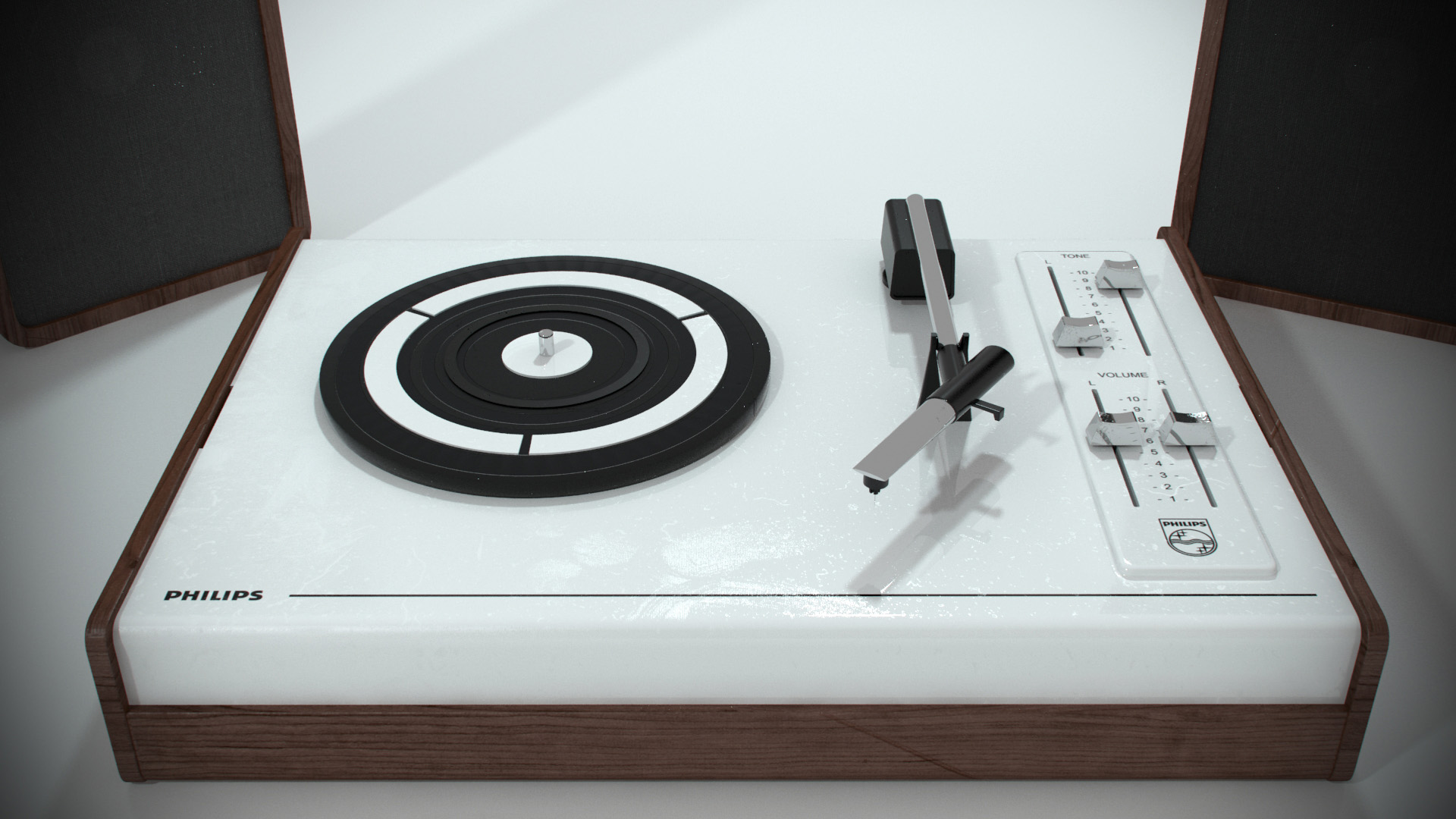 3D1 Vitrola Portátil Philips (levemente modificada :P)