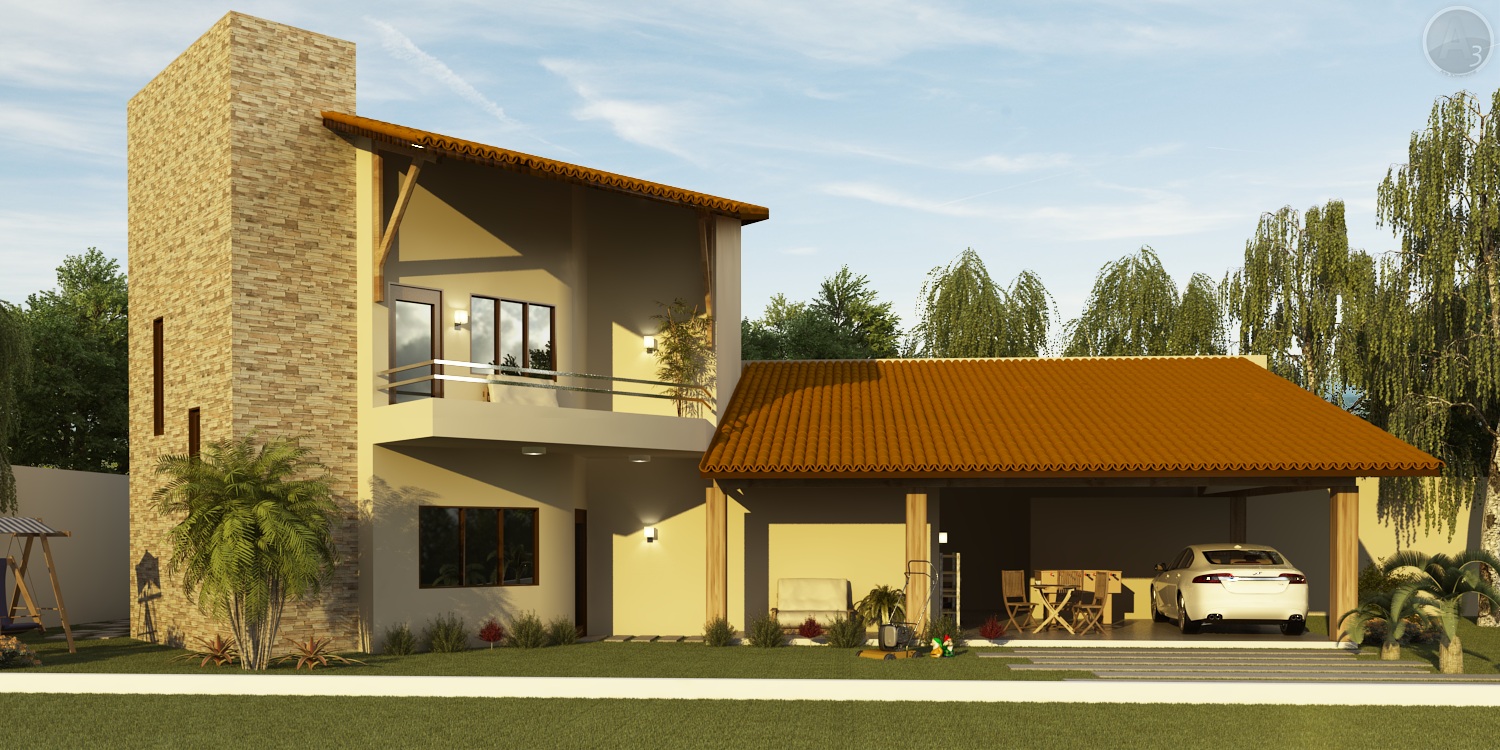 3D1 Sobrado - Externo