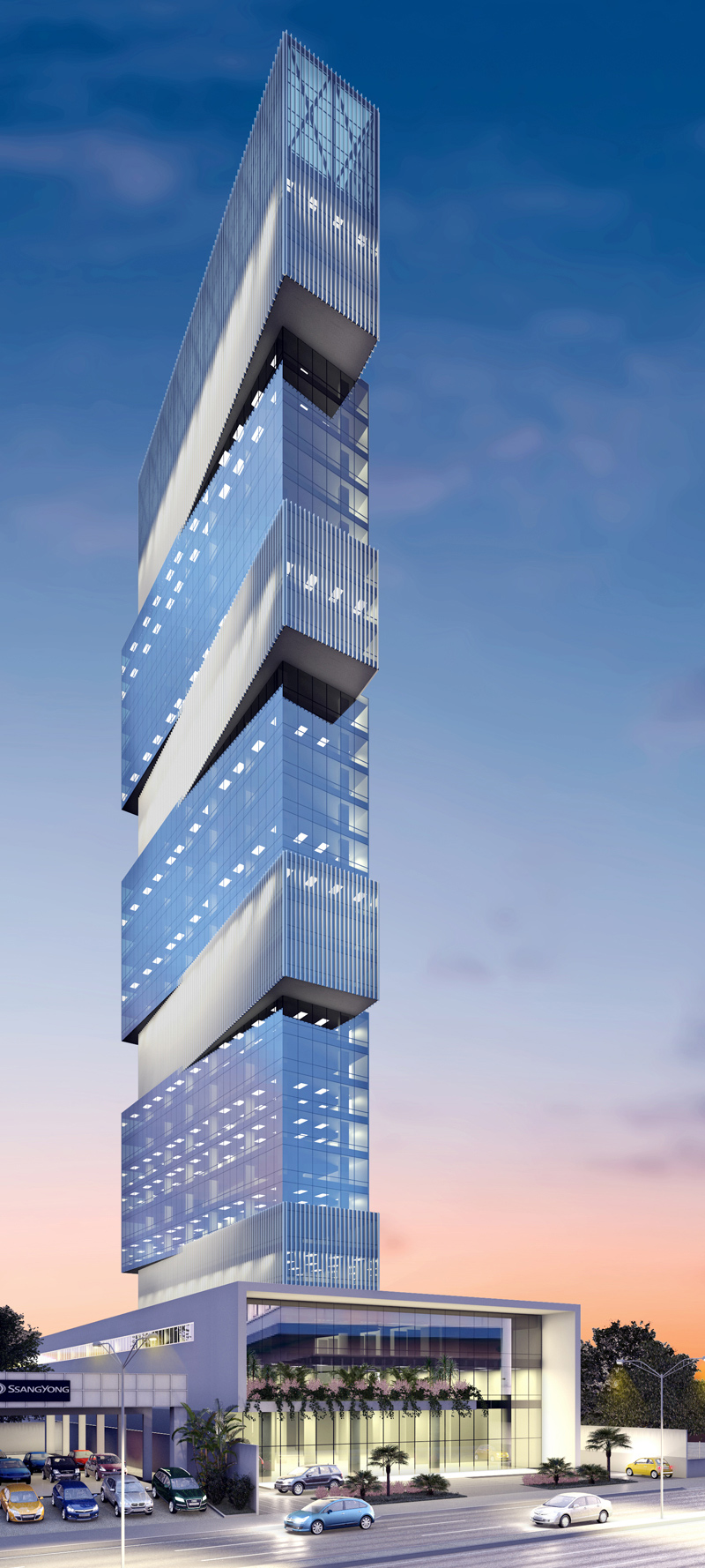 3D1 edificio empresarial - 7s34w
