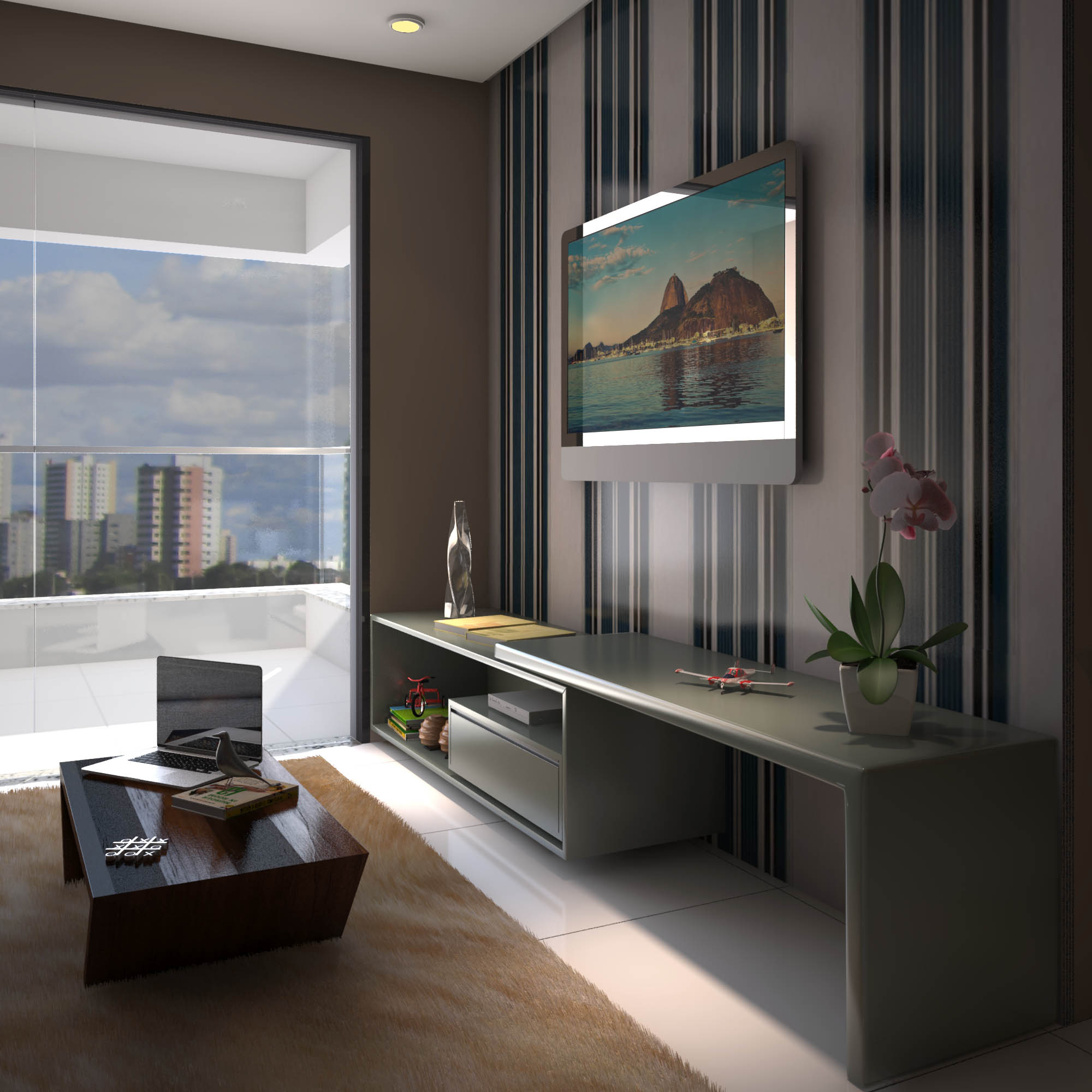 3D1 Edificio Residencial Oito Pavimentos