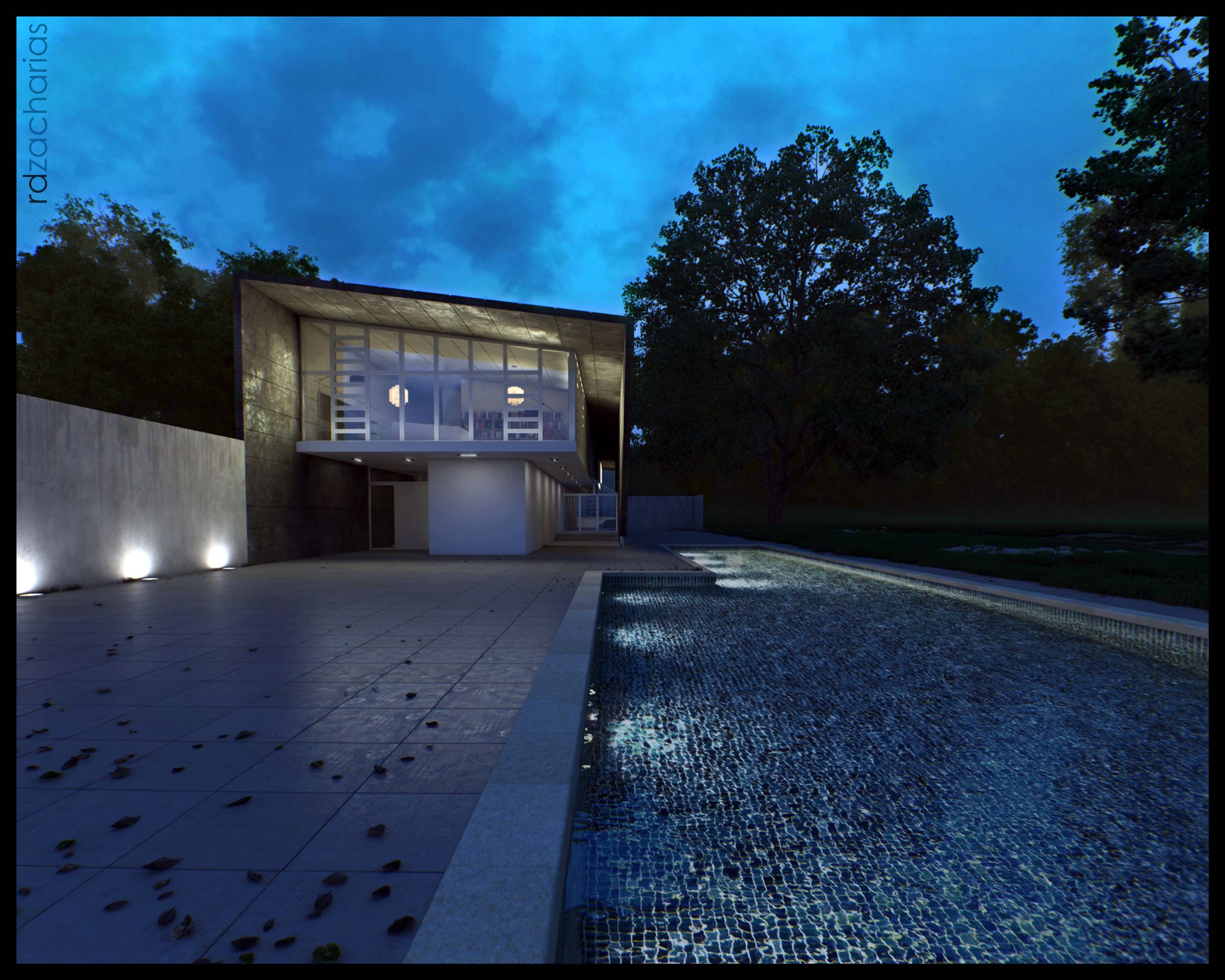 3D1 Externa Dia e Noite