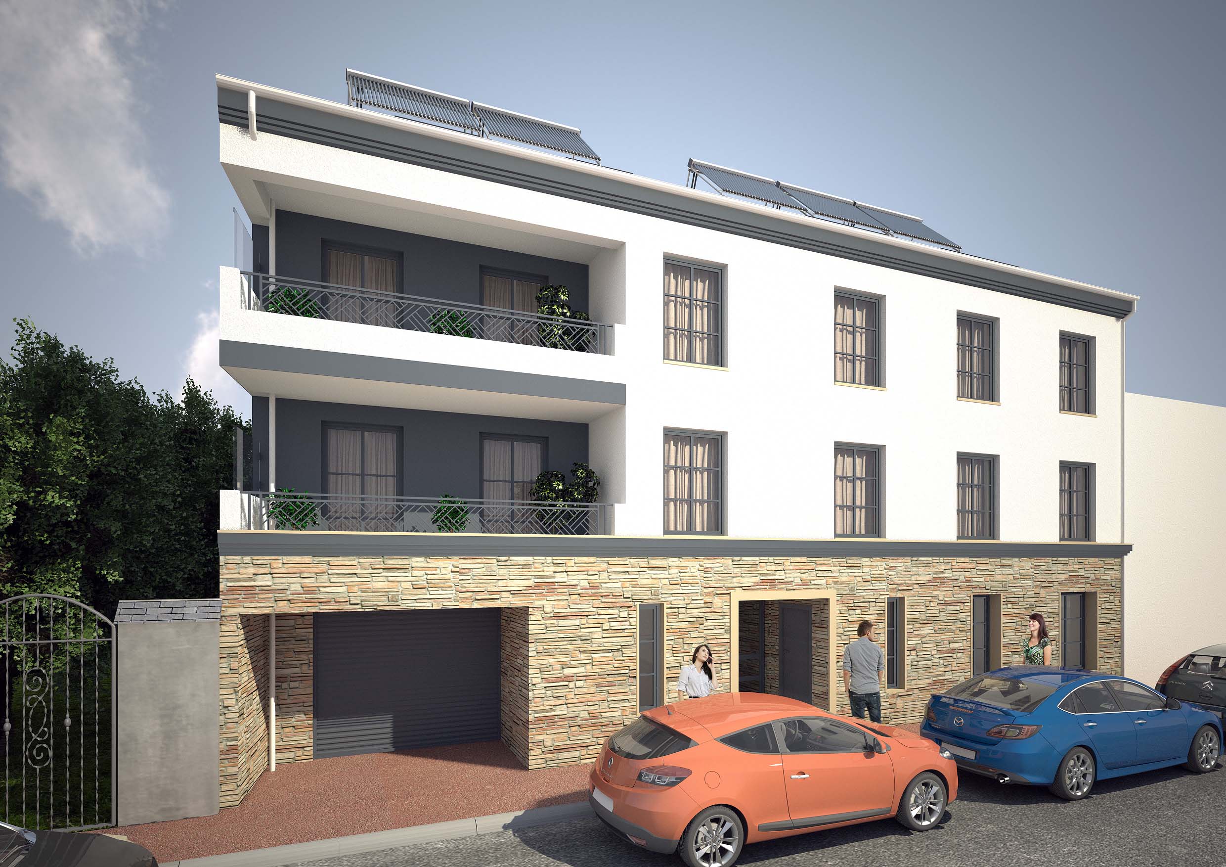 3D1 Edificio habitacional