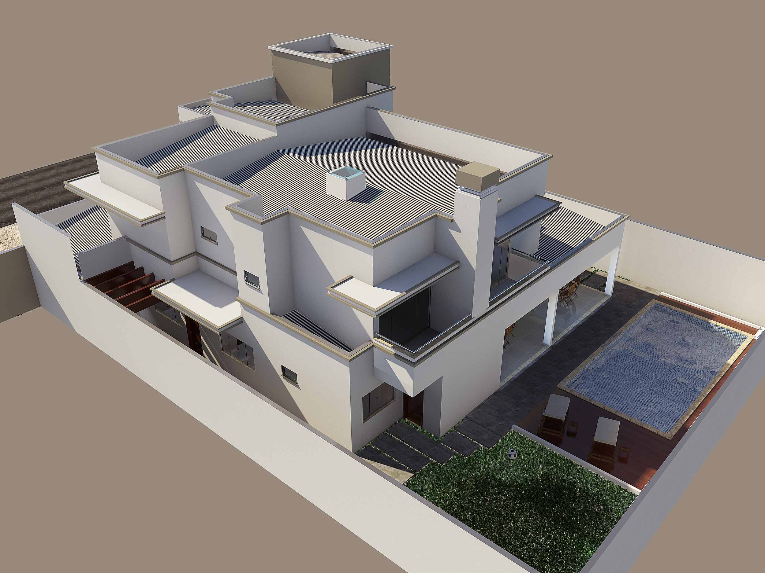 3D1 Sobrado alto padrão