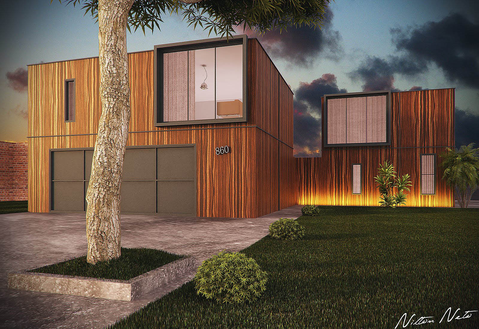 3D1 Casa em Barcelona - Vray