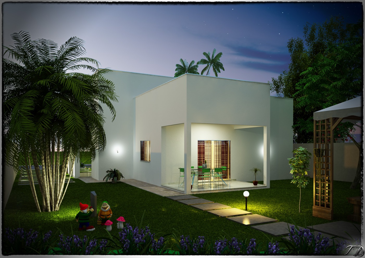 3D1 Casa simples vray